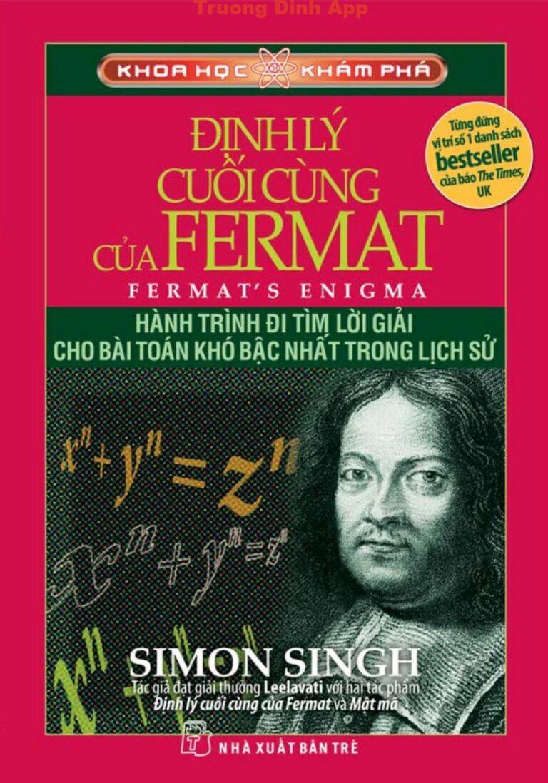 Định Lý Cuối Cùng Của Fermat – Simon Singh – TBooks
